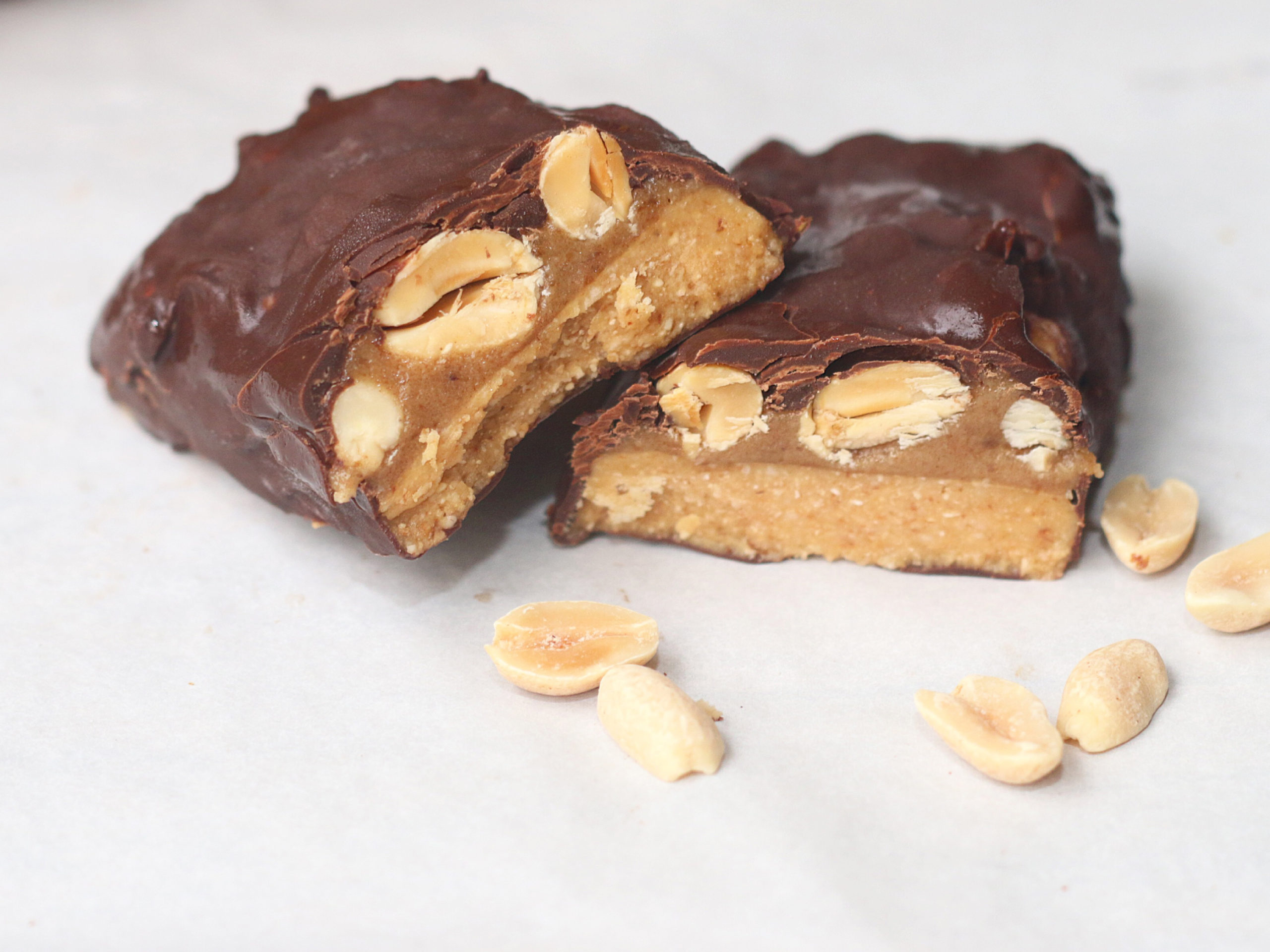 Receta: Snickers Saludables